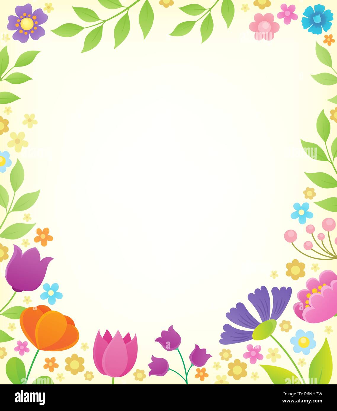 Flower topic background 1 Stock Photo - Alamy