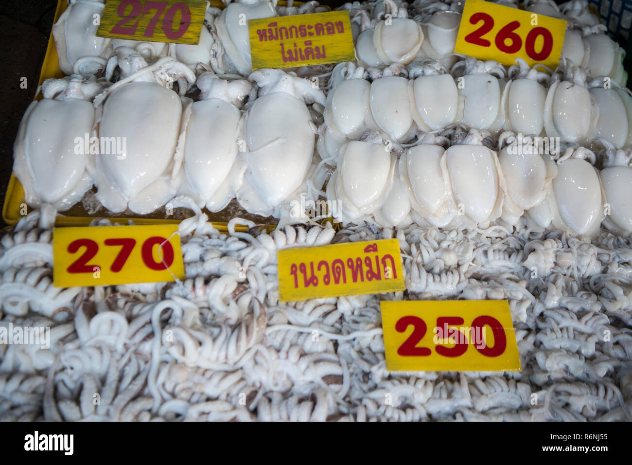 THAILAND CHONBURI ANG SILA FISH MARKET Stock Photo - Alamy