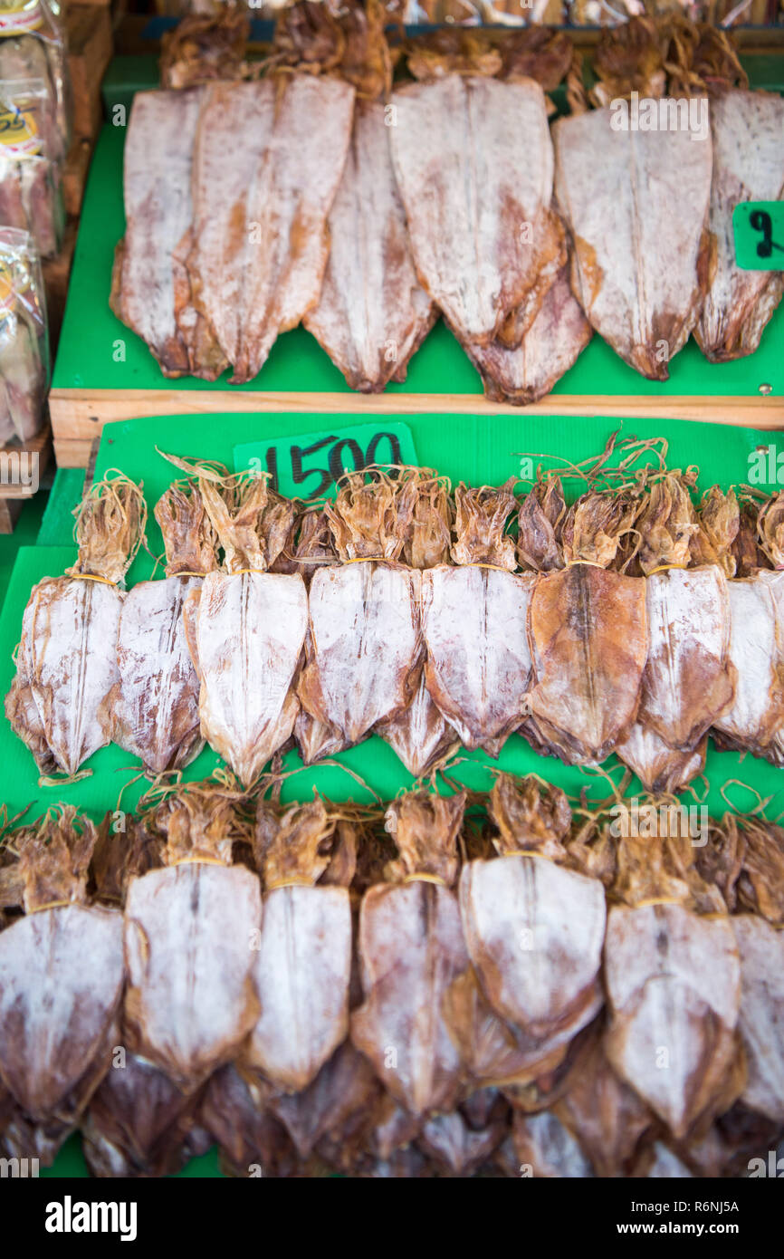 THAILAND CHONBURI ANG SILA FISH MARKET Stock Photo - Alamy