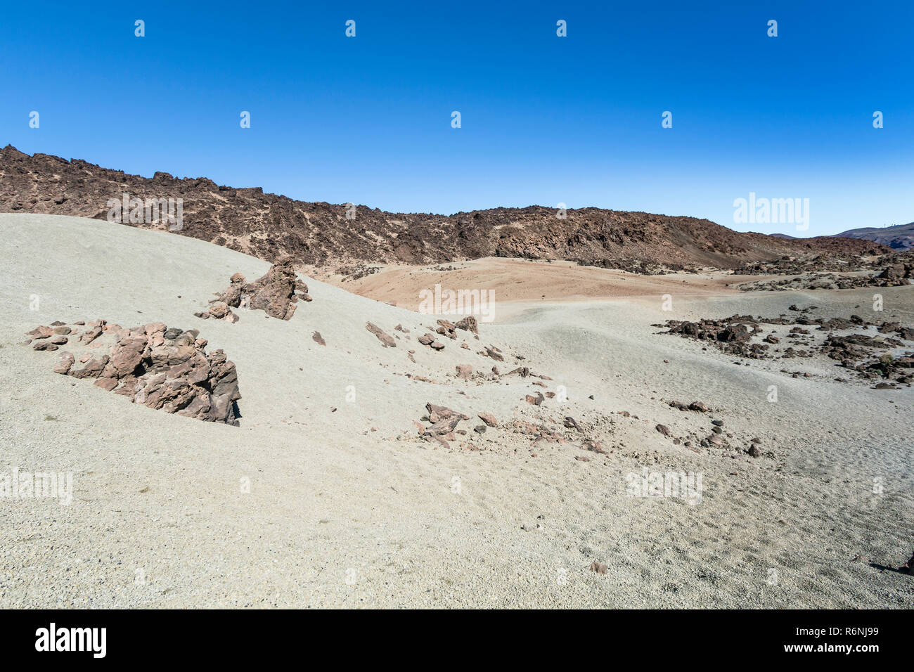 tenerife - lava rock in the caldera las caÃ±adas Stock Photo - Alamy