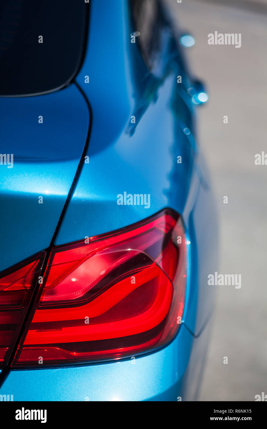 Car brake light Stock Photo - Alamy