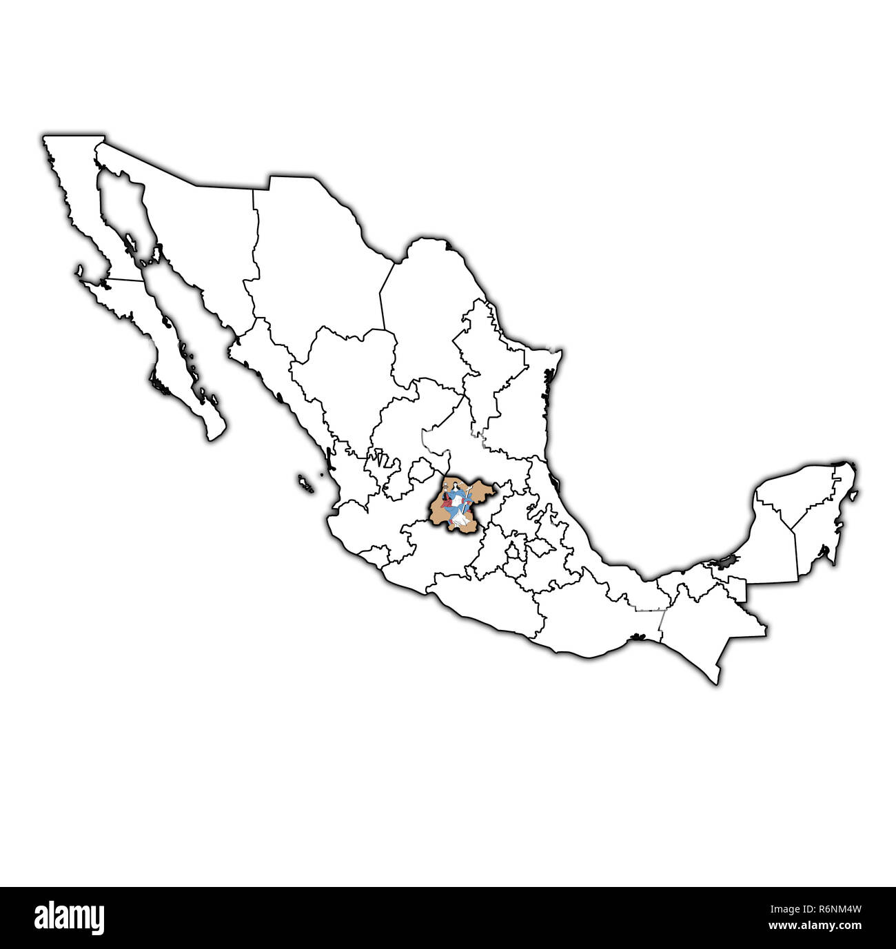 Guanajuato Mexico Map