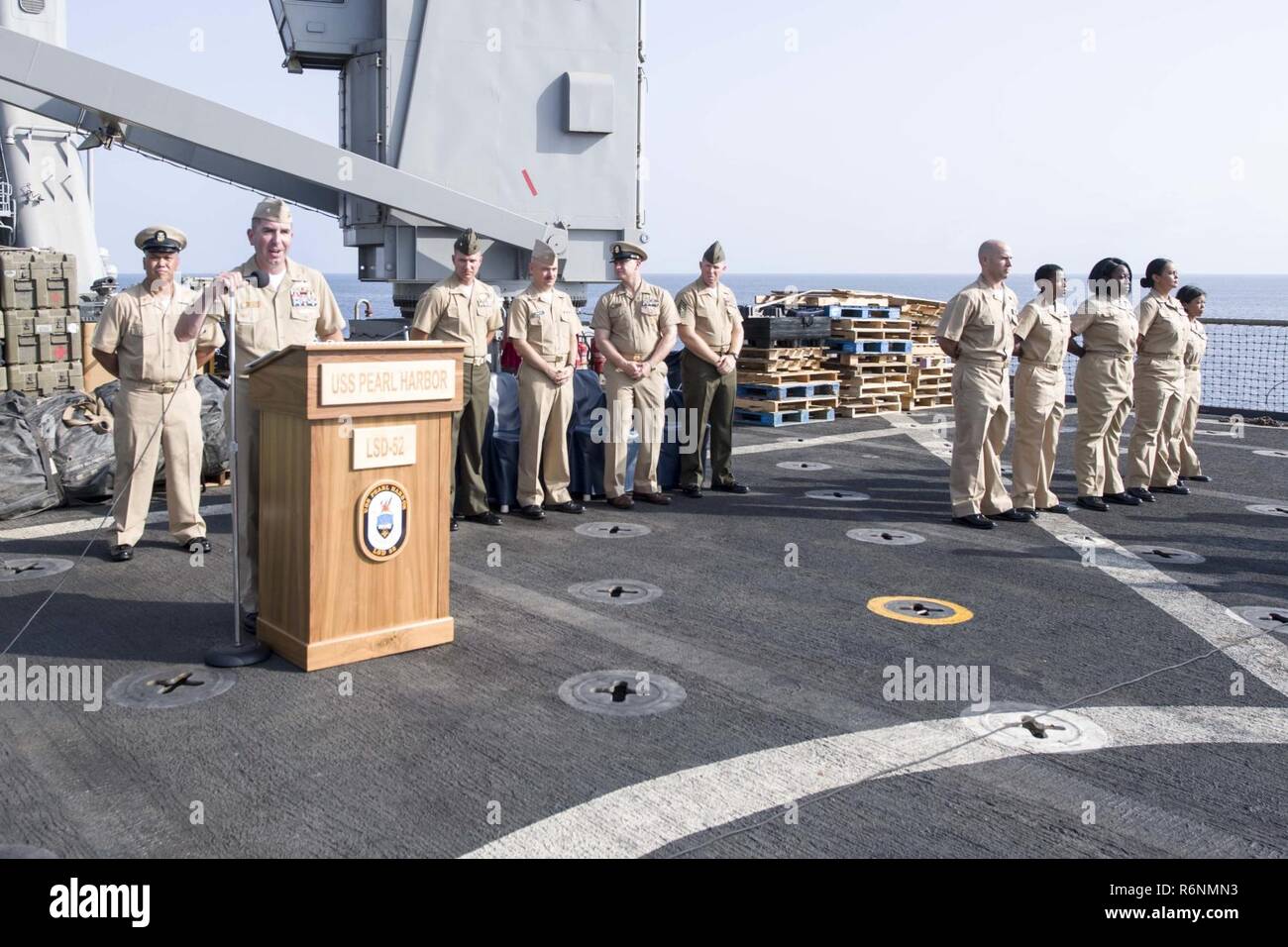 U.S. 5TH FLEET AREA OF OPERATIONS (Sept. 16, 2017) Cmdr. Theodore ...