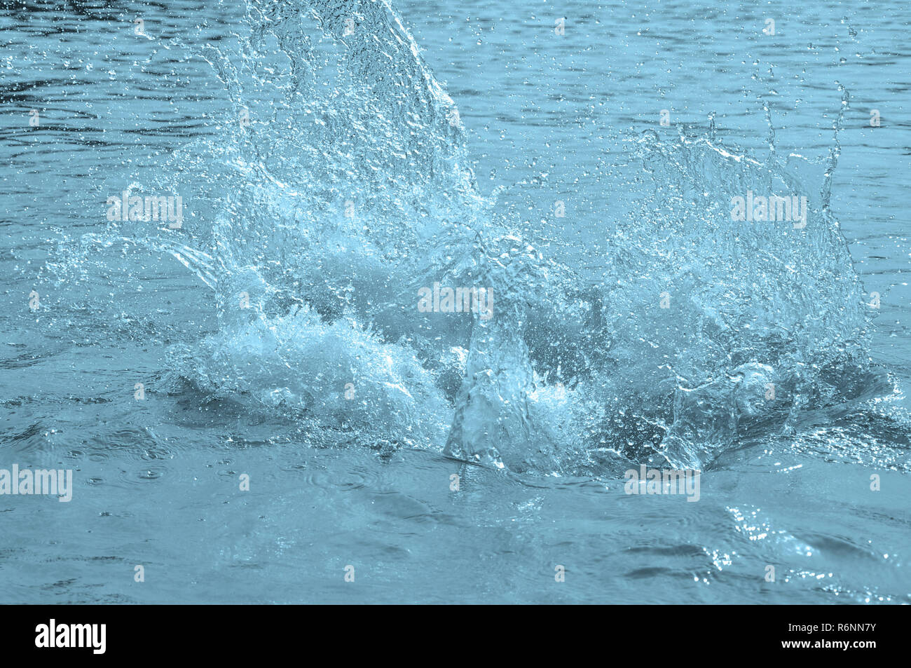 Spray clean water Stock Photo - Alamy
