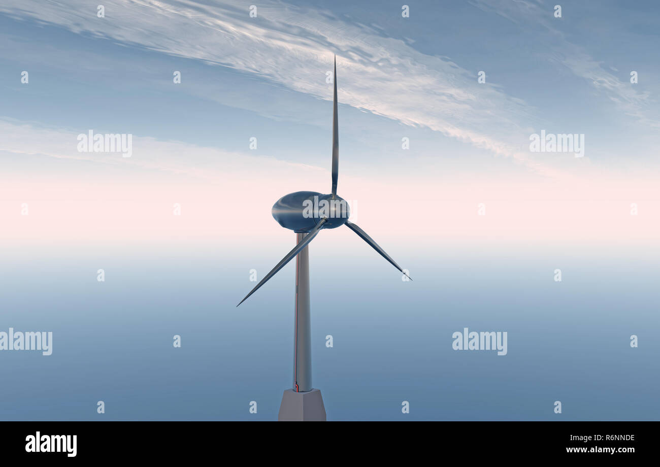 wind turbine for alternative energies Stock Photo - Alamy