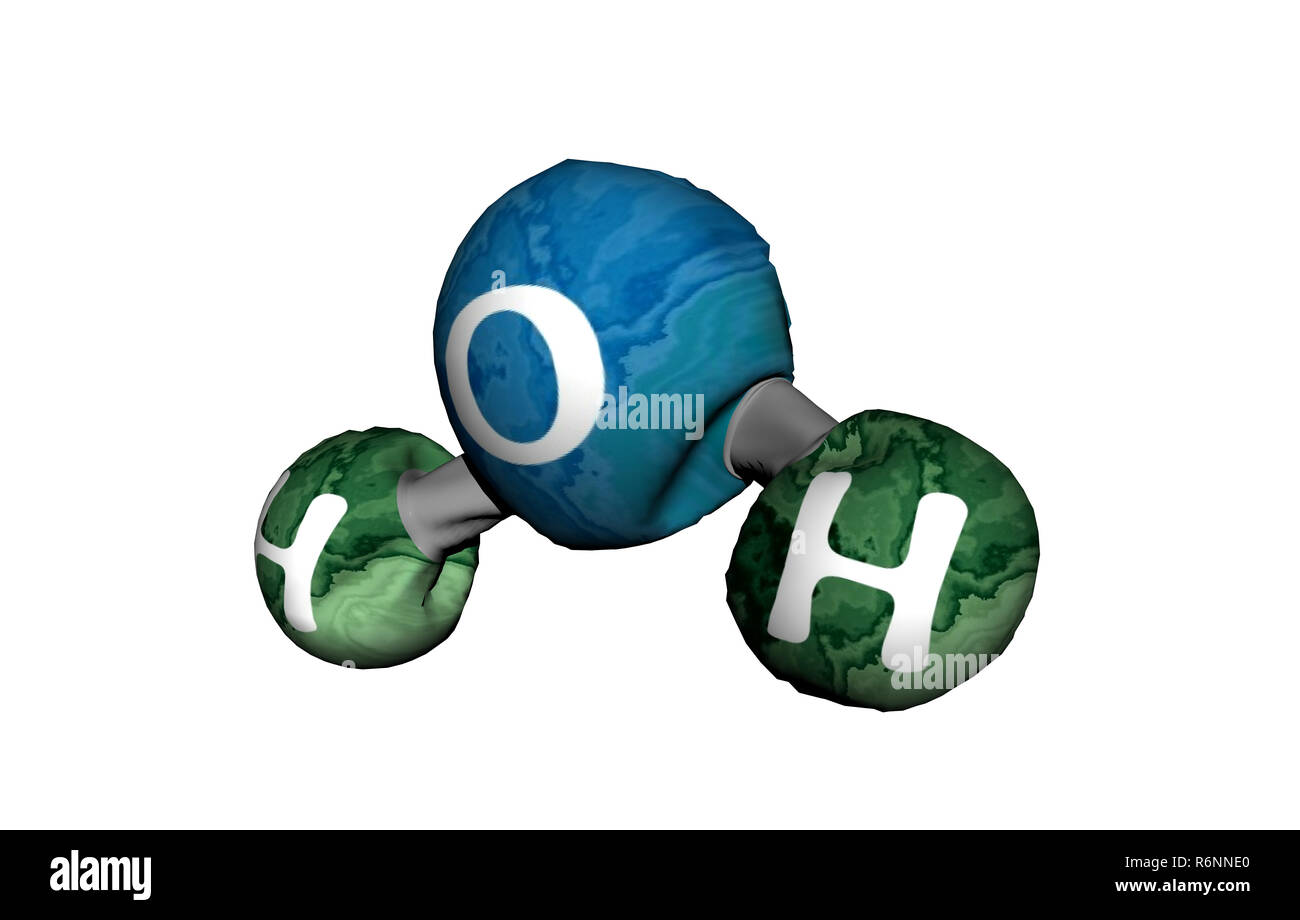 Water Molecule Model Building