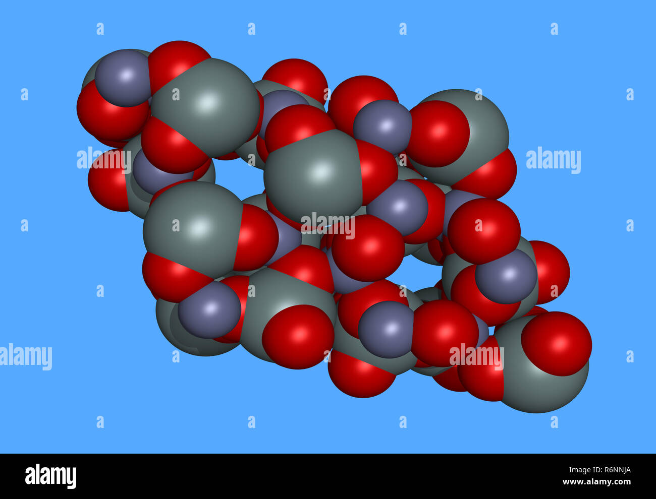 Â molecule model willemite Stock Photo - Alamy