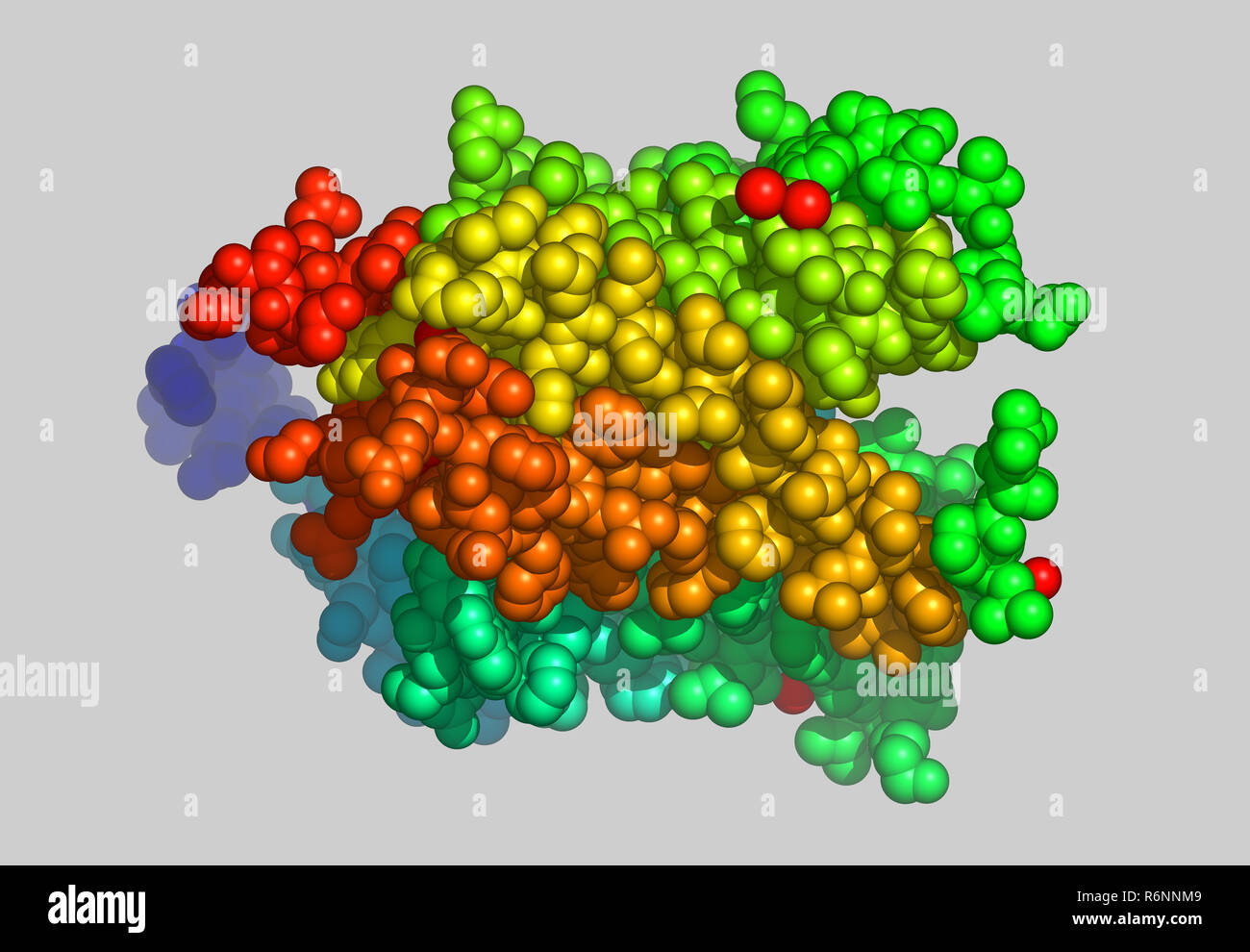 enzyme molecule model Stock Photo - Alamy
