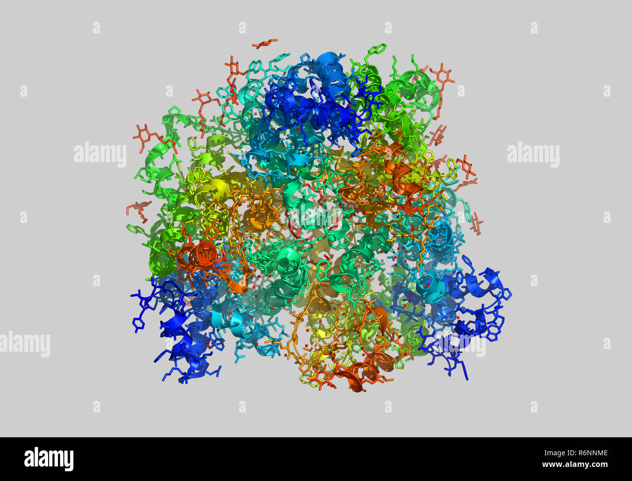 enzyme molecule model Stock Photo - Alamy