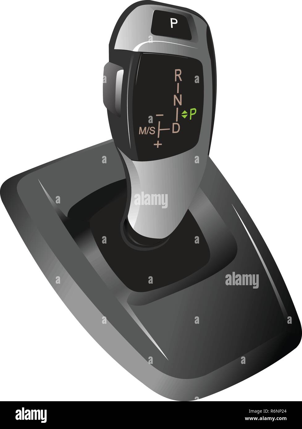 Car automatic gearshift technology Stock Vector Images - Alamy