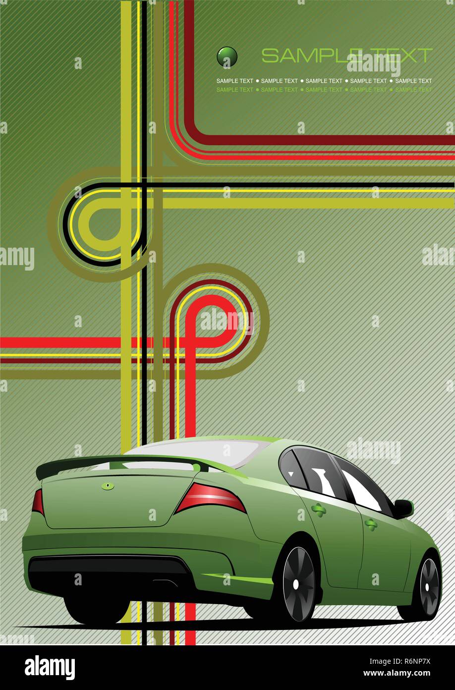 Brochure template for images Stock Vector Images - Alamy