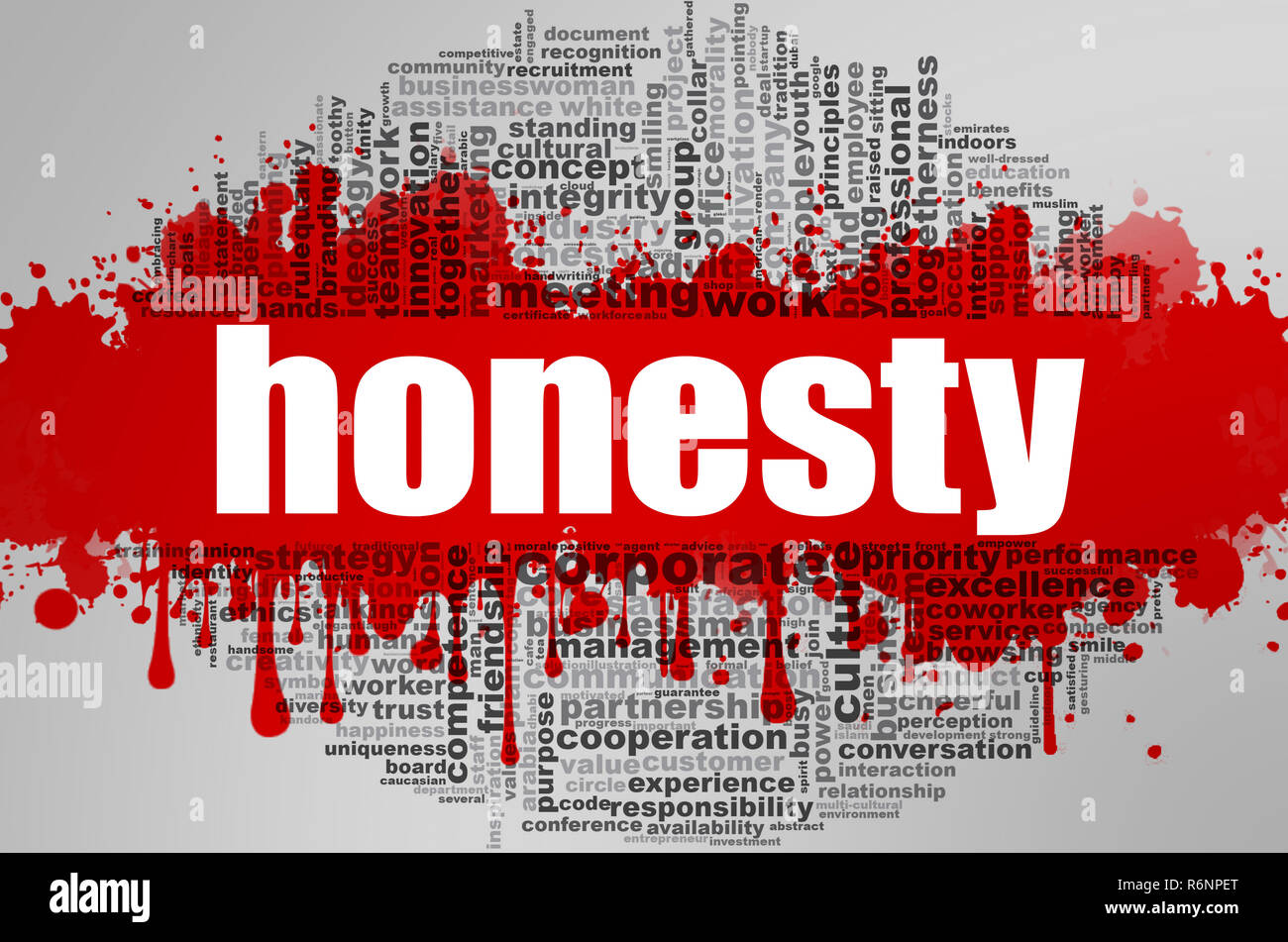 Integrity Word Cloud Concept Honesty High Resolution Stock Photography ...