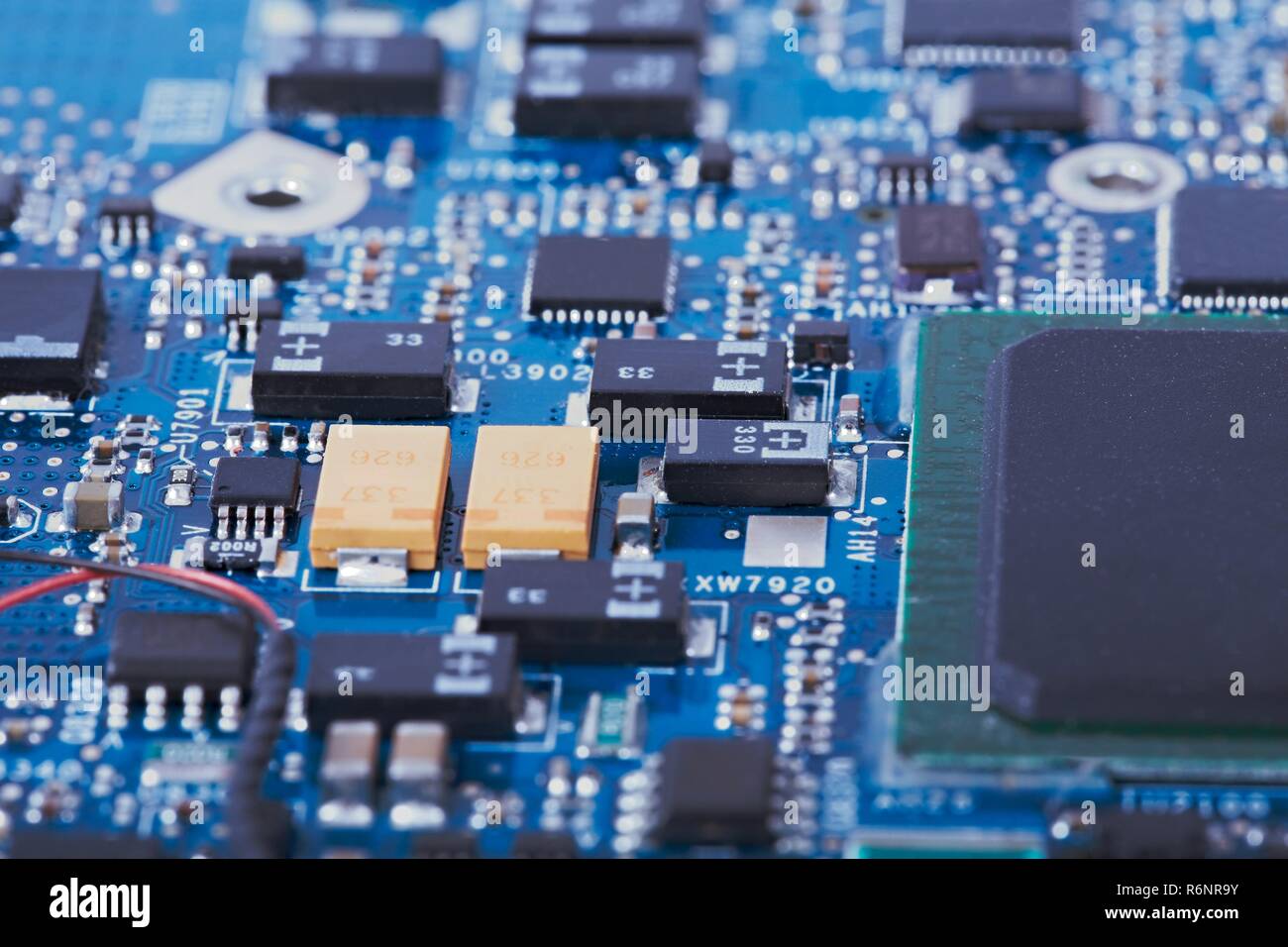 Computer Circuit Board Stock Photo - Alamy
