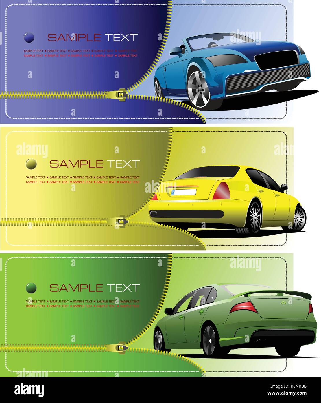 Open car Stock Vector Images - Alamy