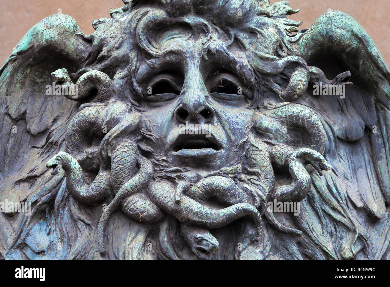Mask of Medusa Stock Photo - Alamy