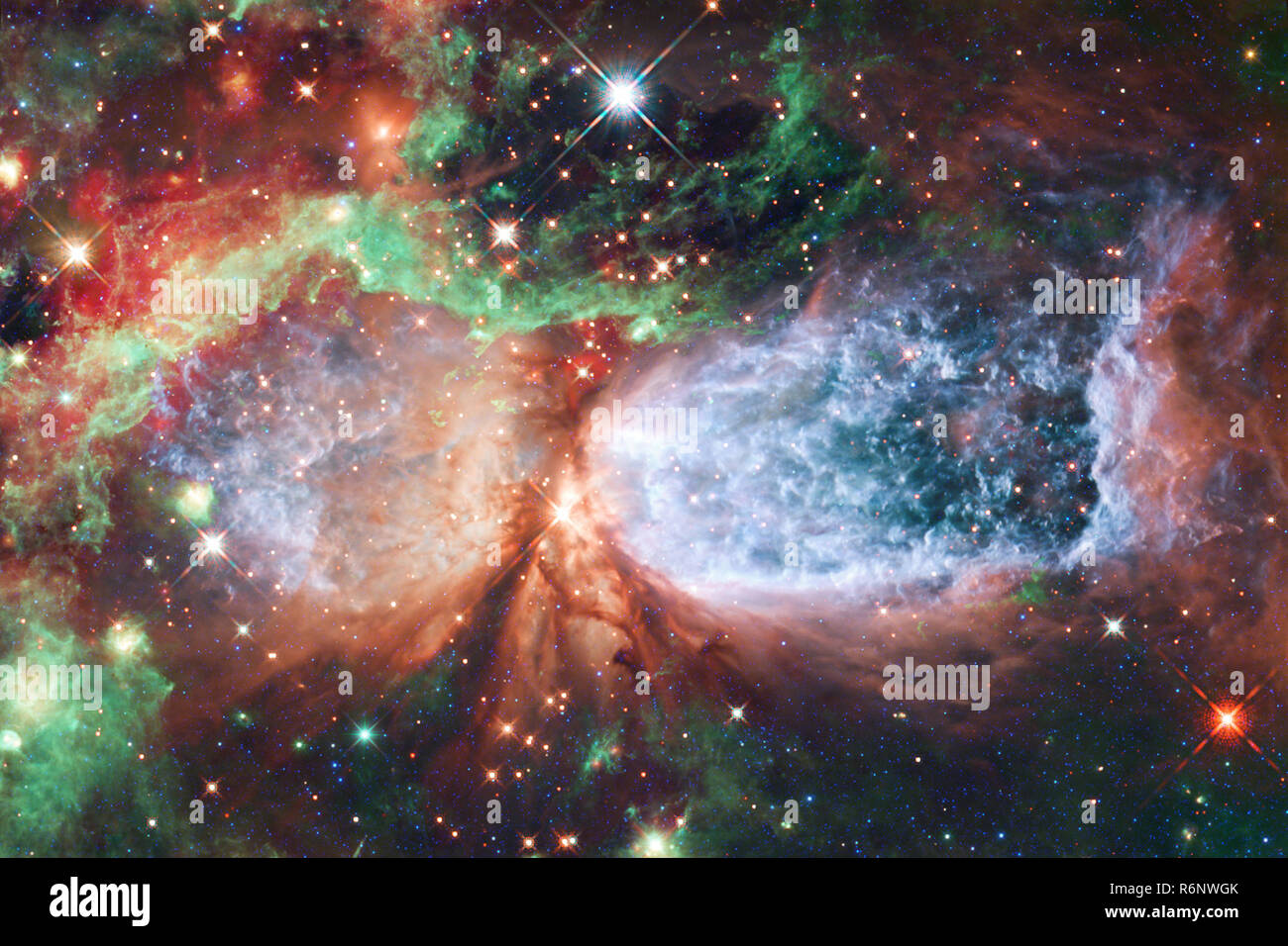 Beautiful space background. Cosmoc art. Elements of this image ...