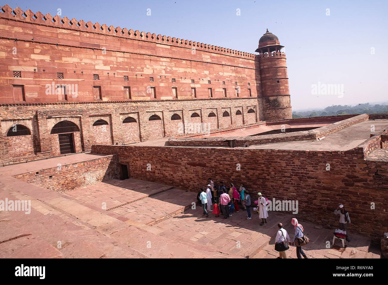 Mughal ,Architecture,East ,outer wall,Fatehpur Sikri ,by,thr Emperor ...