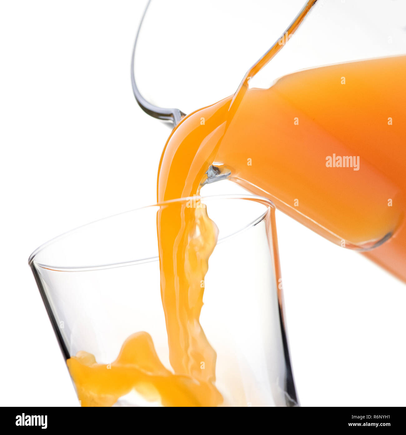 Pouring juice tumbler jug hi-res stock photography and images - Alamy
