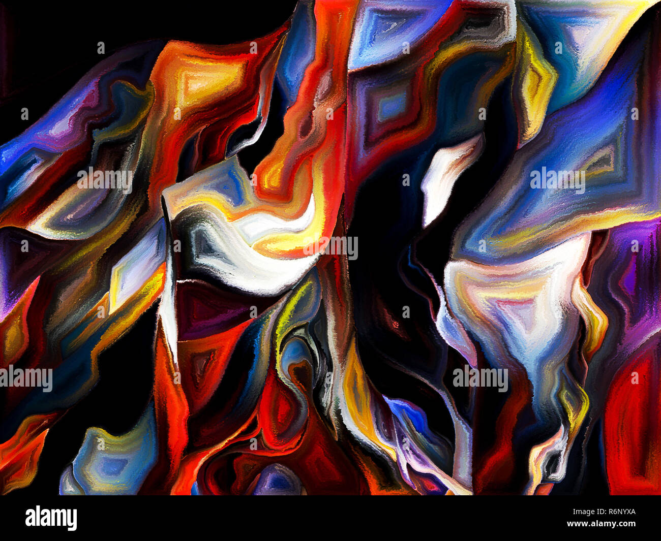 Fractured geometry hi-res stock photography and images - Alamy