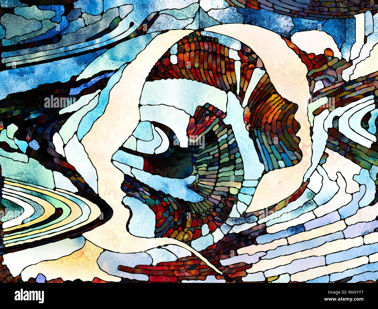 Inner Life of Color Division Stock Photo - Alamy