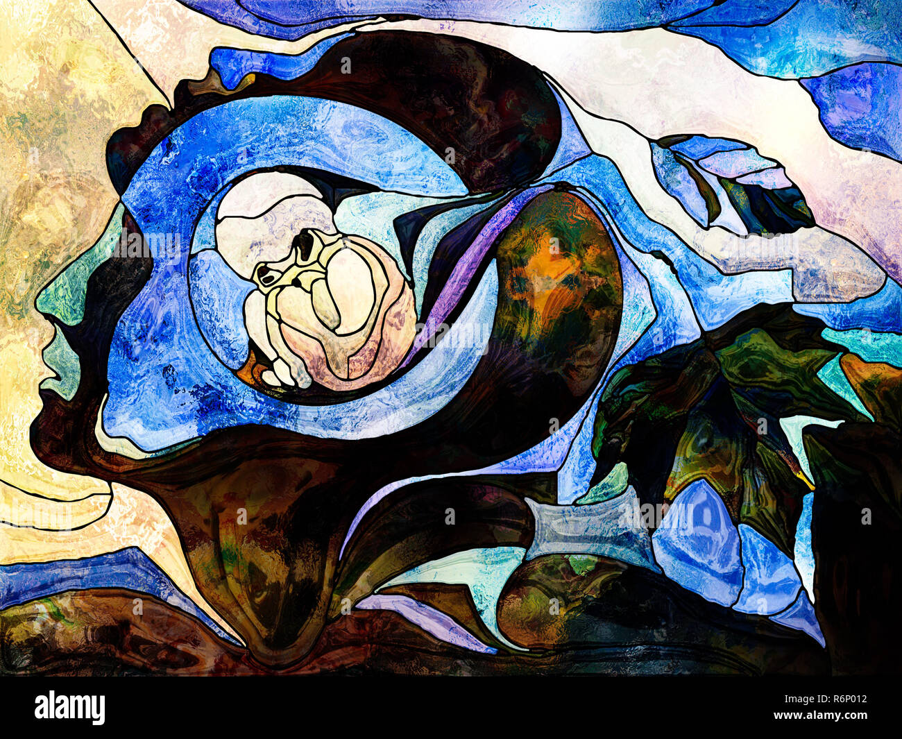 Advance of Color Division Stock Photo - Alamy