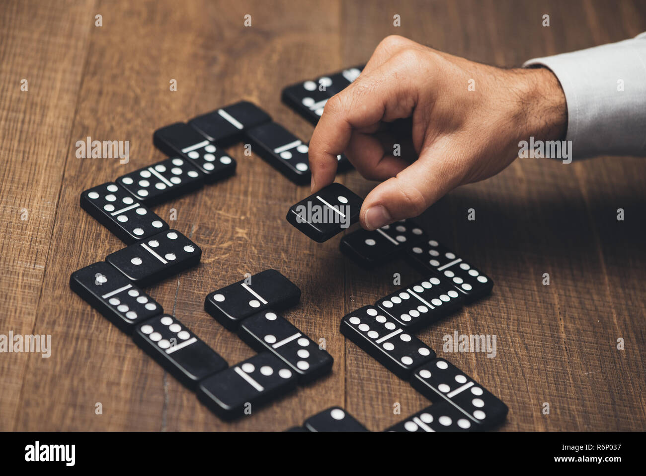 Dominoes dominoes game played hi-res stock photography and images - Alamy