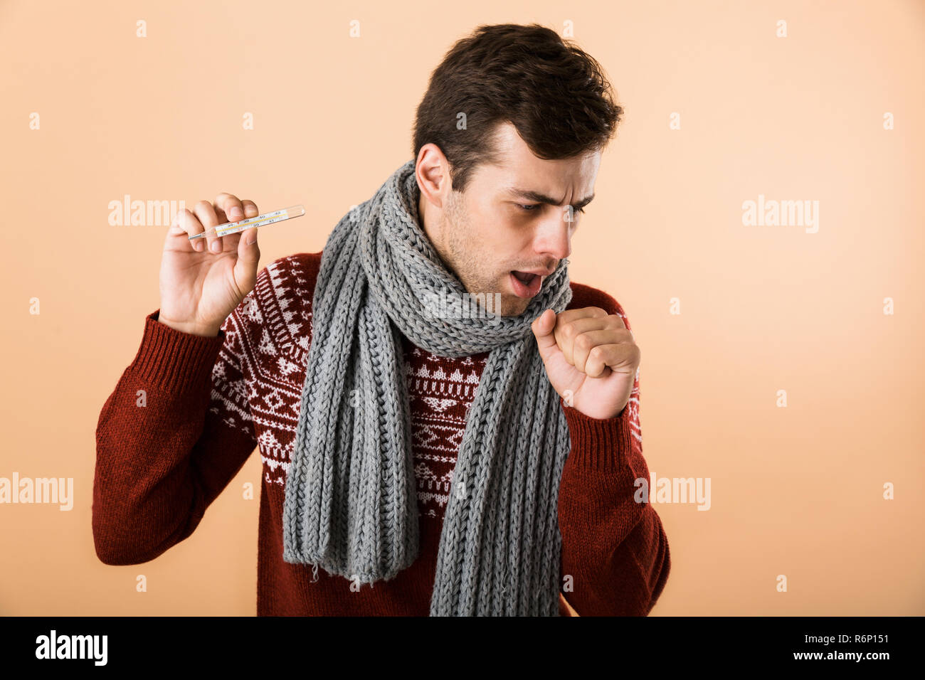 Man freezing sad hi-res stock photography and images - Alamy