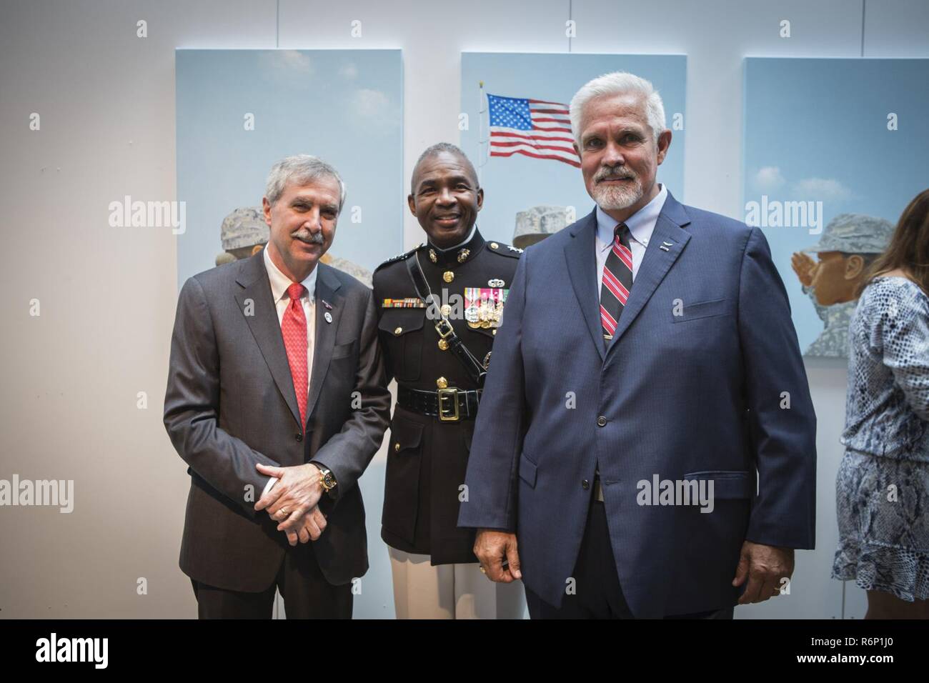 From left, Bruce M. Rose, chief executive officer of the Carrington ...