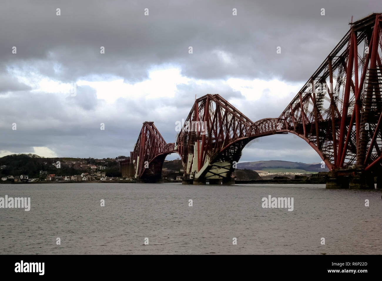 Forth Rail Bridge in Queensferry Stock Photo - Alamy