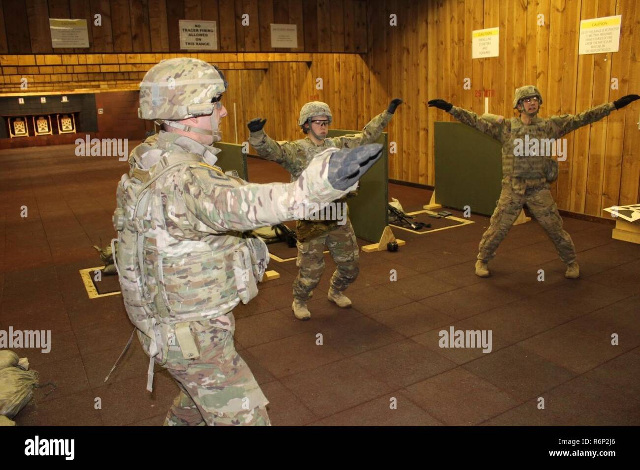 BAUMHOLDER, Germany – Knights Brigade Soldiers perform ‘half jacks’ at ...