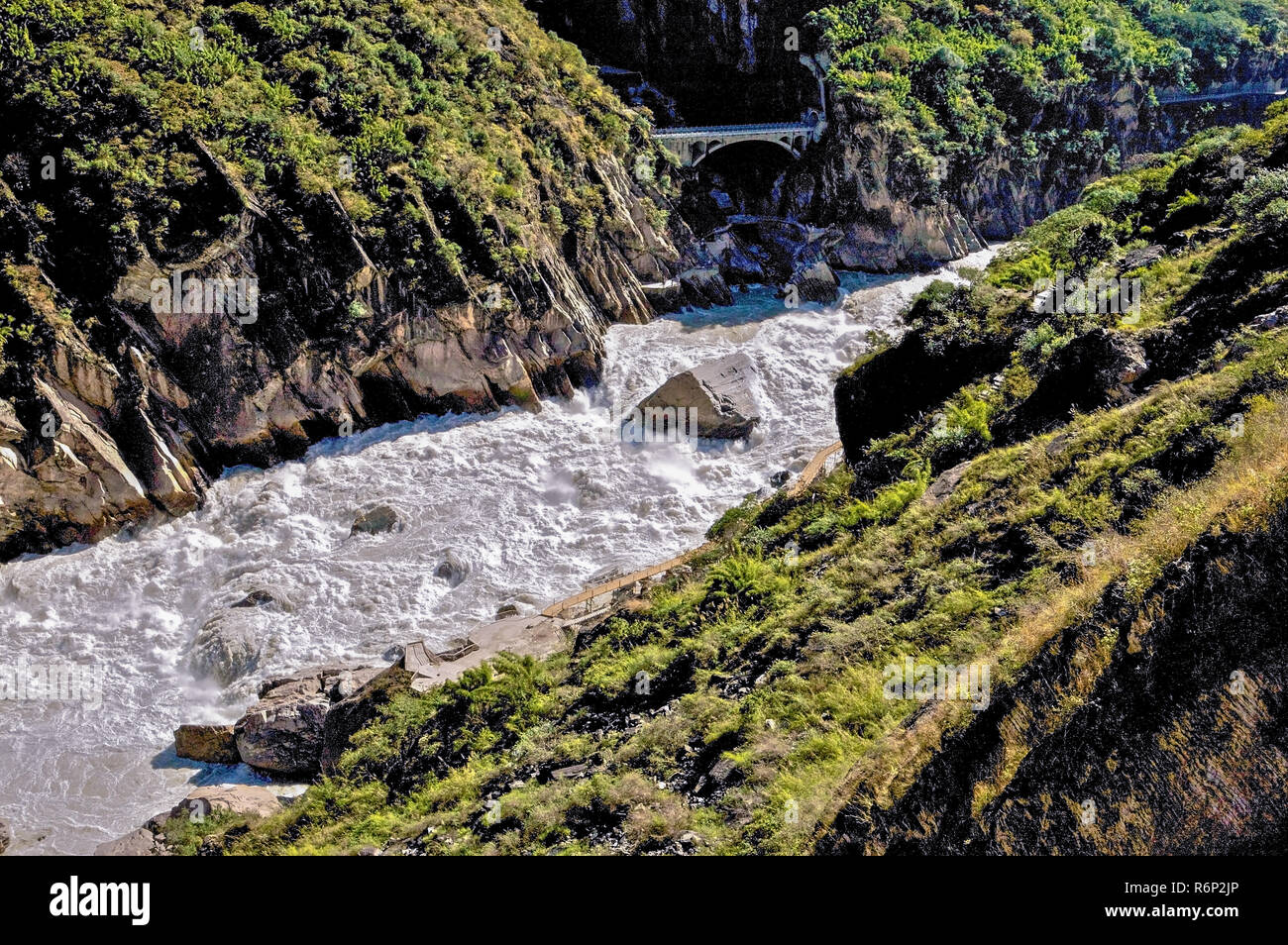 Tiger Leaping Gorge, China Stock Photo - Alamy