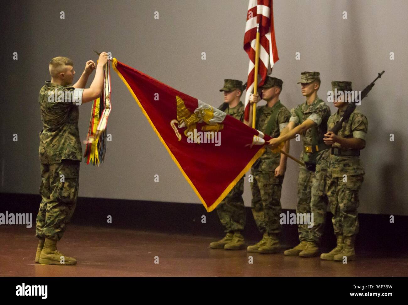 U.S. Marine PFC Justin Benzing assigned to Weapons Company, 3d ...