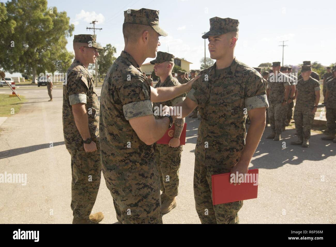 Captain Matthew T. Hawkins, the commanding officer of Special Purpose ...