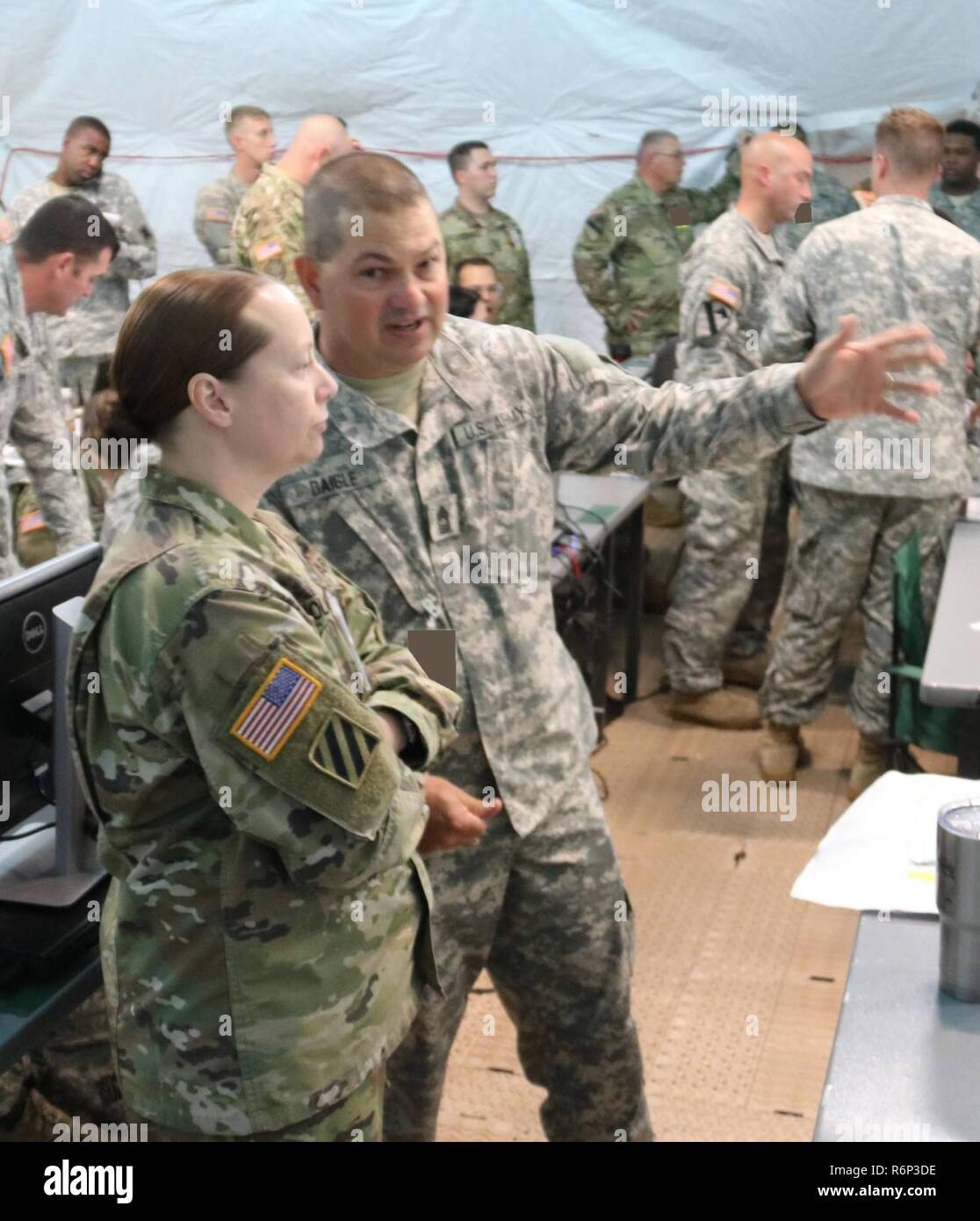 Maj. Sarah Micholick of Operations Group Charlie provides insight on ...