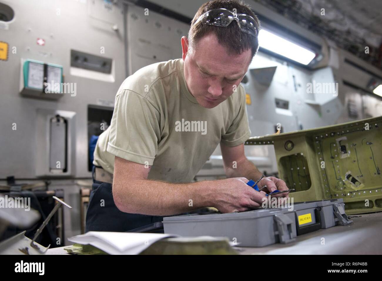 Tech. Sgt. Anthony Scolaro, an aircraft structural maintenance ...