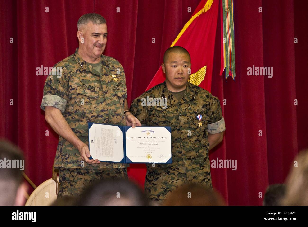 U.S. Marine Corps Gen. Glenn M. Walters, 34th assistant commandant of ...