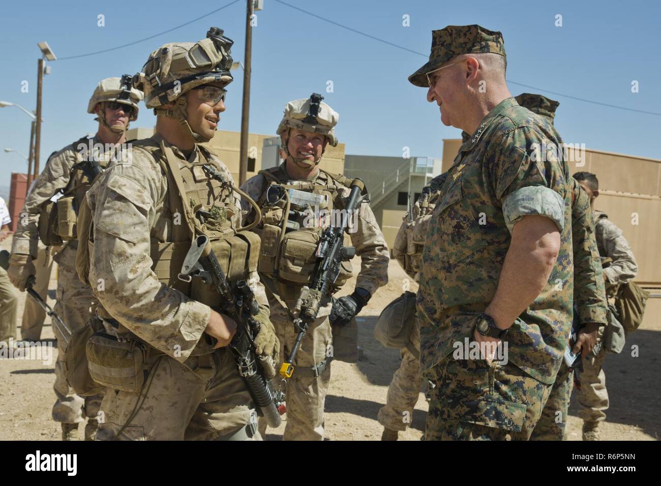 U.S. Marine Corps Gen. Glenn M. Walters, 34th assistant commandant of ...