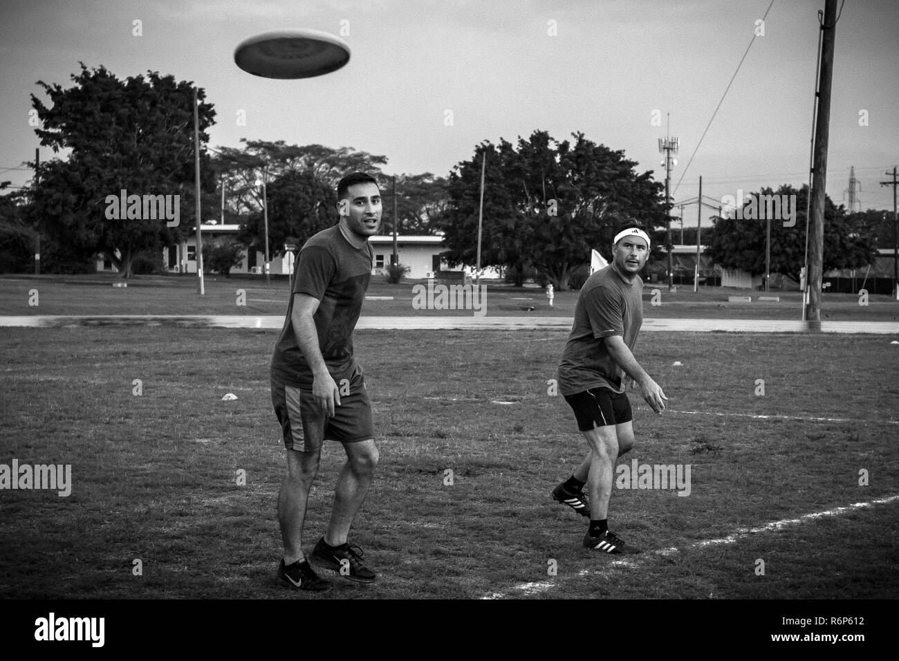 Soldiers and Airman from Joint Task Force - Bravo play a game of ...