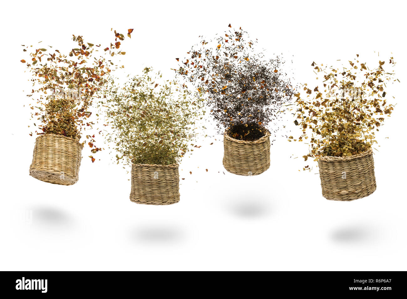 Falling tea bag hi-res stock photography and images - Alamy