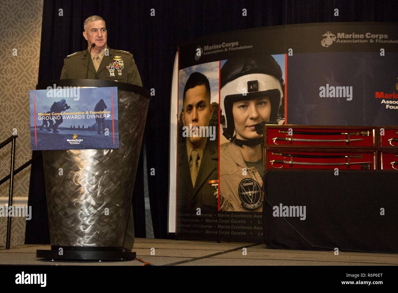 U.S. Marine Corps Gen. Glenn M. Walters, 34th assistant commandant of ...