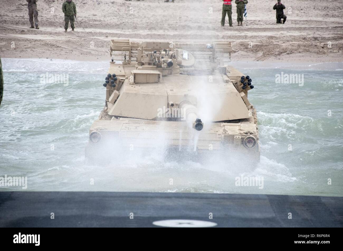 Improved navy lighterage system inls causeway ferries hi-res stock ...