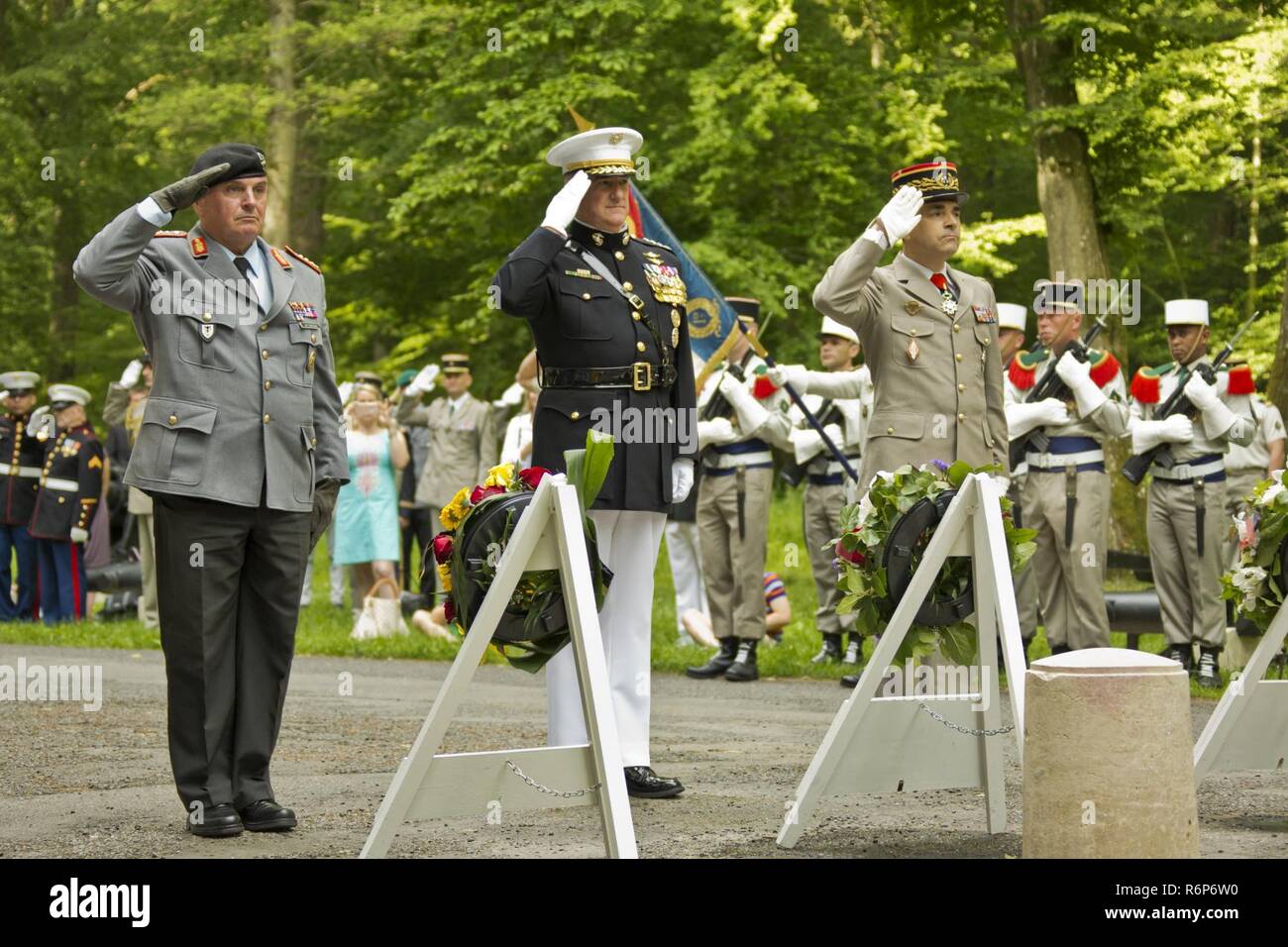 From left, German Army Lt. Gen. Carsten Jacobson, deputy of the ...