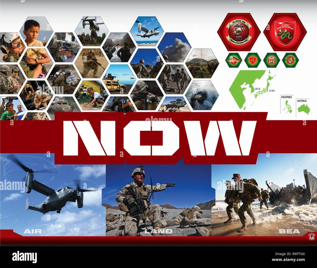 Graphic illustration created to showcase the U.S. Marine Corps values ...