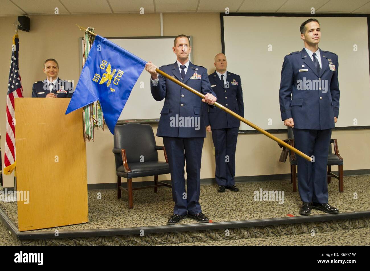 U.S. Air Force Lt. Colonel John Robinson, 315th Operations Group ...