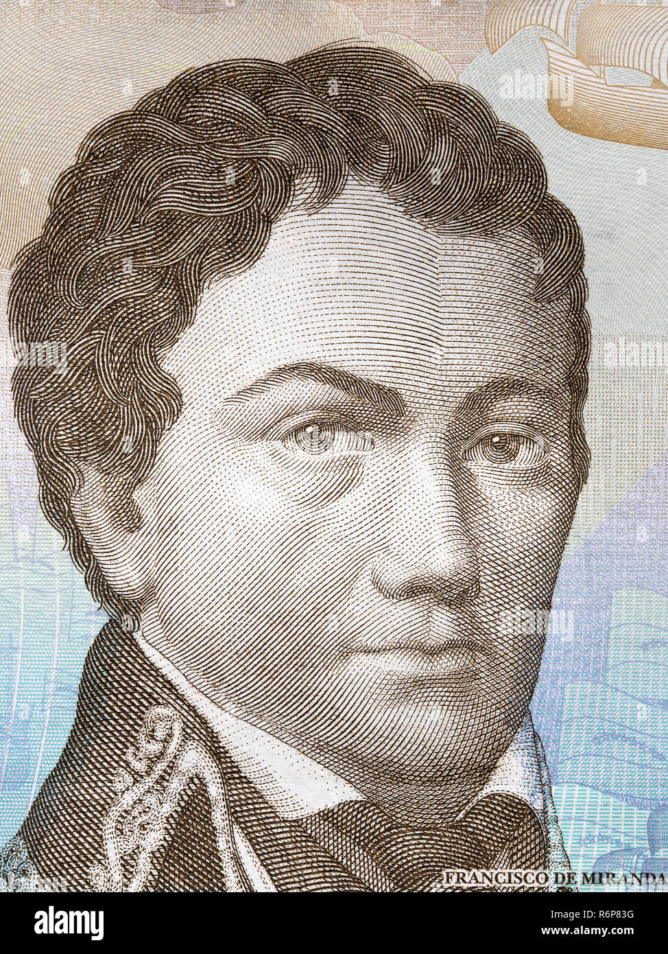 Francisco de Miranda portrait Stock Photo - Alamy