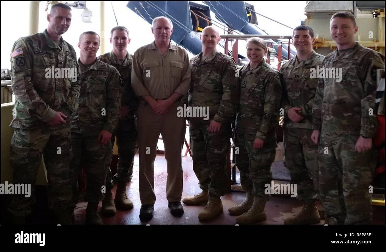 (Left to Right): Lt. Col. Andy Olson, Deputy Commander, U.S. Army Corps ...