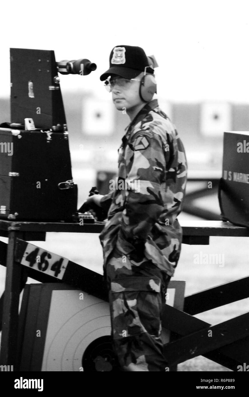 Sgt. 1st Class Adam Sokolowski, the Service Pistol Team chief and coach ...