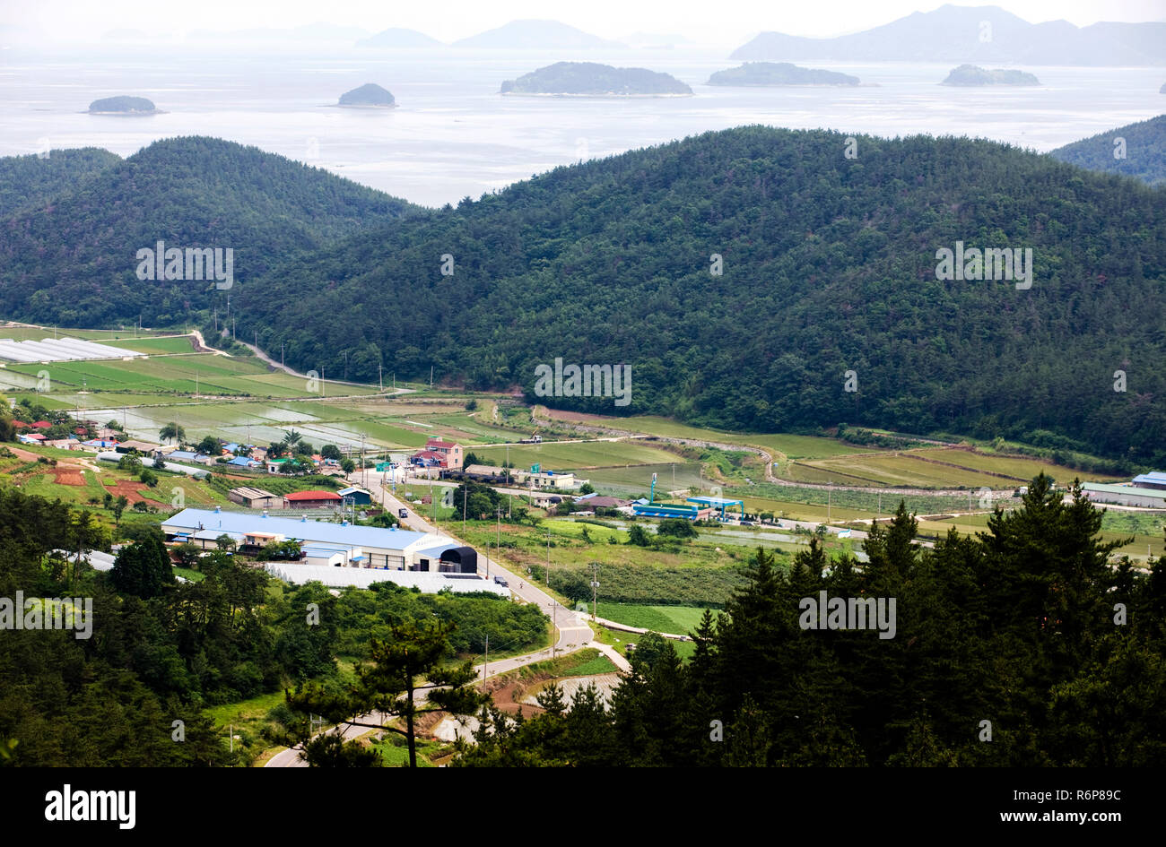 Sancheong-gun, Gyeongsangnam-do, South Korea Stock Photo - Alamy