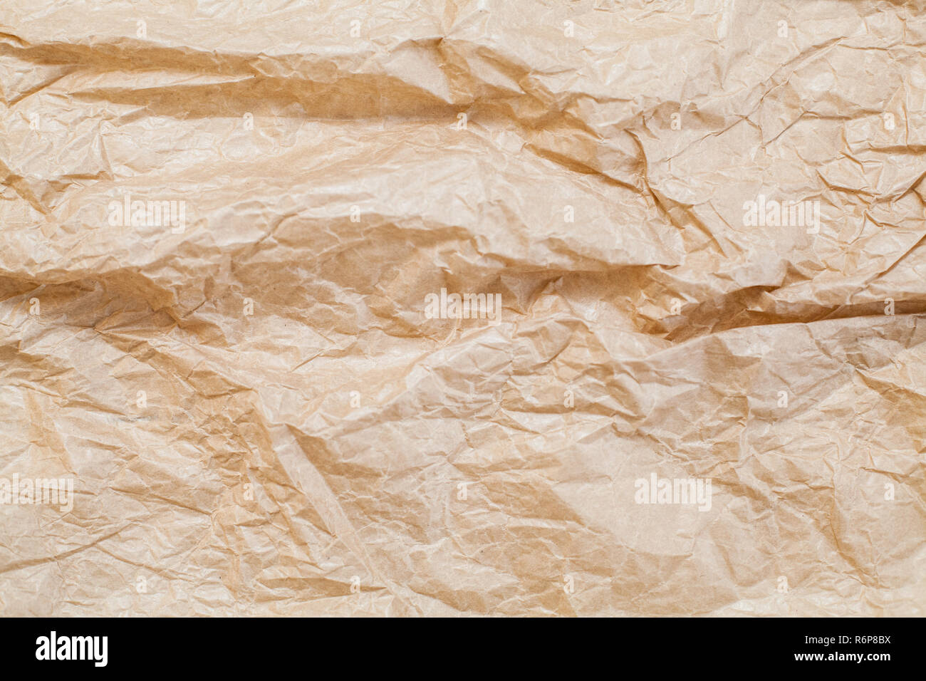 Crumpled Paper Texture Stock Photo - Alamy