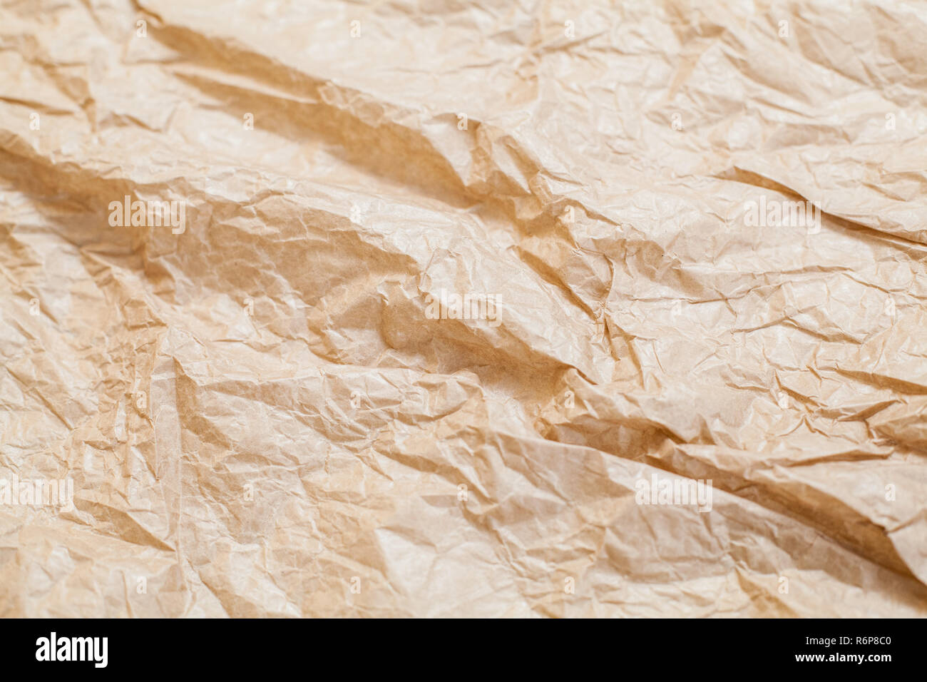 Crumpled Paper Texture Stock Photo - Alamy